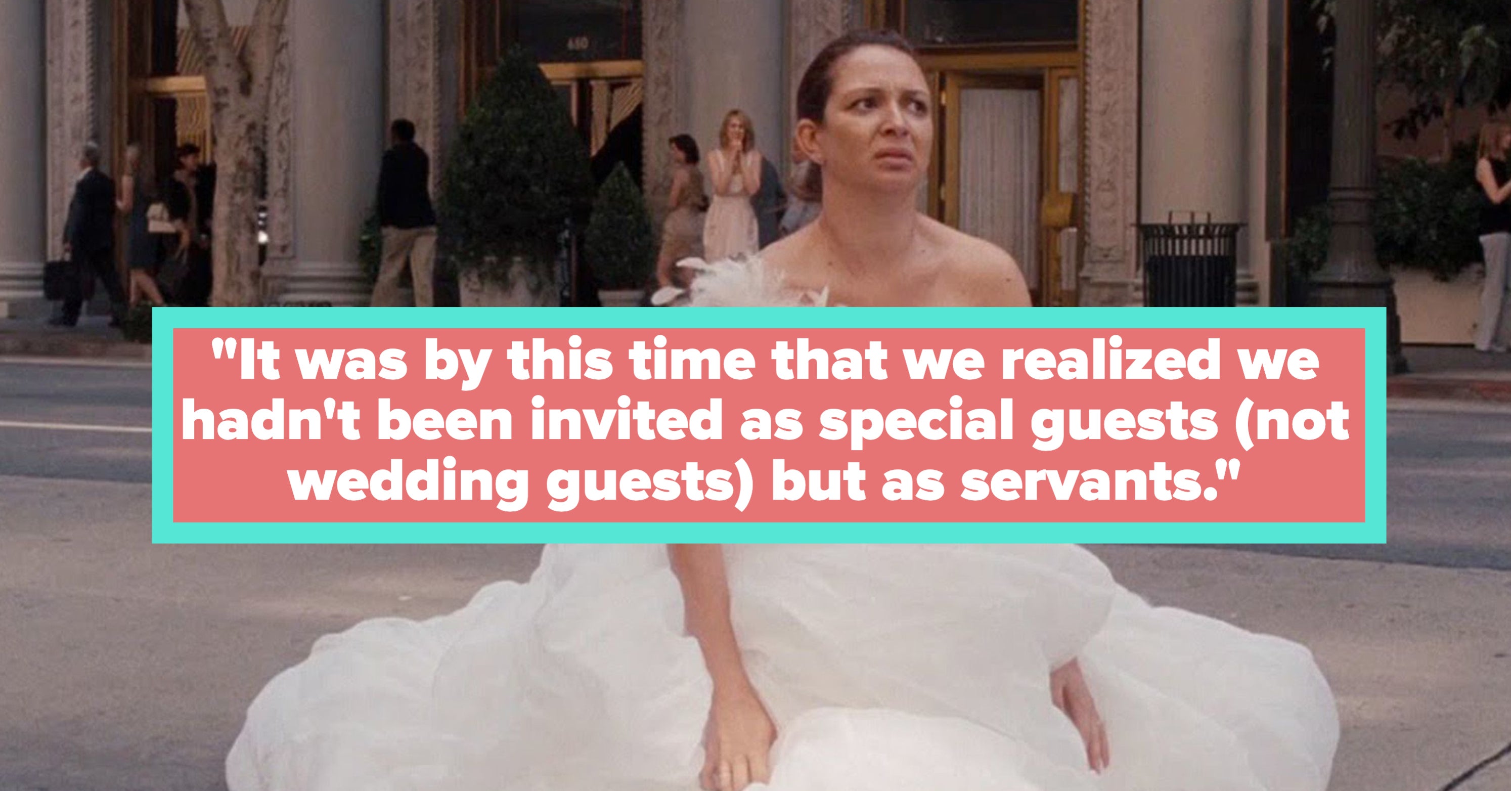 Inappropriate And Horrific Wedding Moments