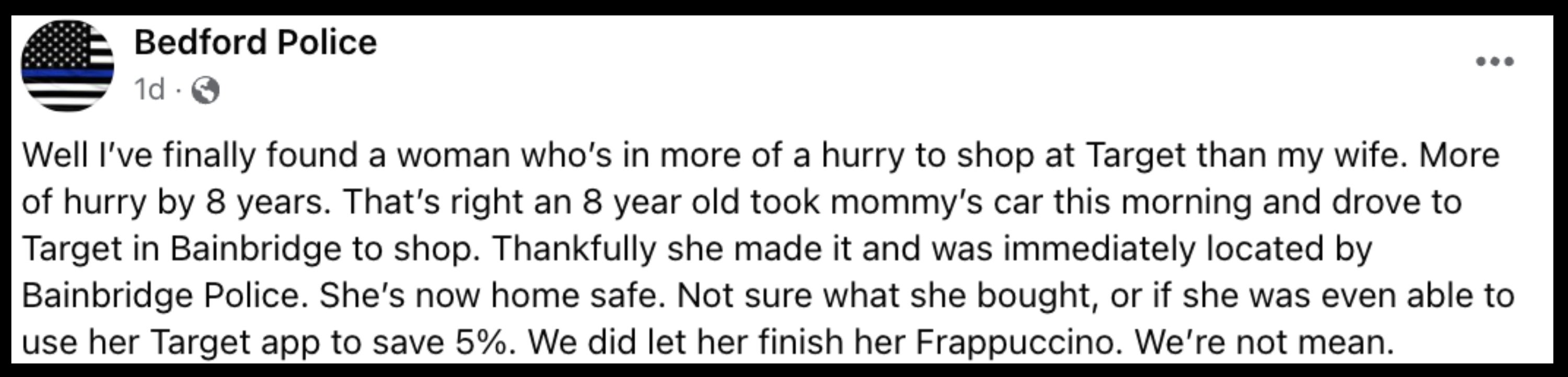 Twitter Erupts Over 8-Year-Old's Drive To Target