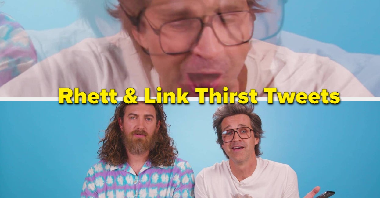 Rhett & Link React To Thirsty And Dirty Tweets