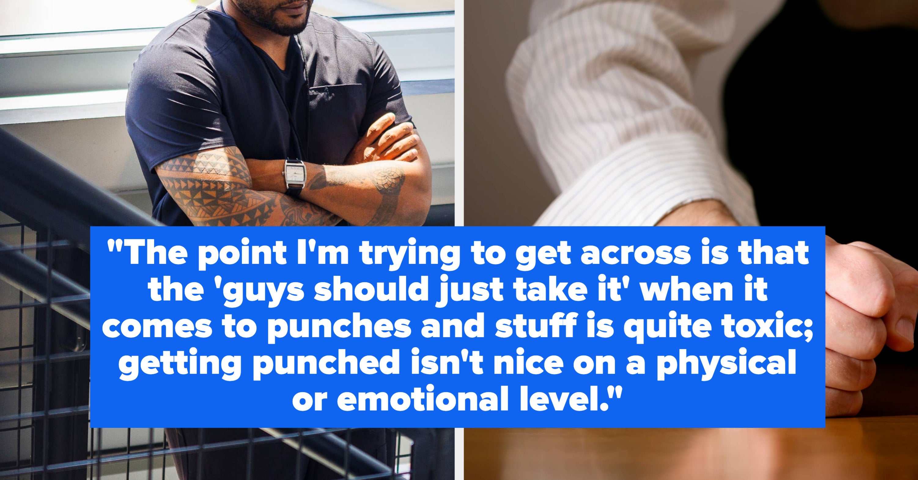 Men Share How Toxic Masculinity Has Affected Their Lives
