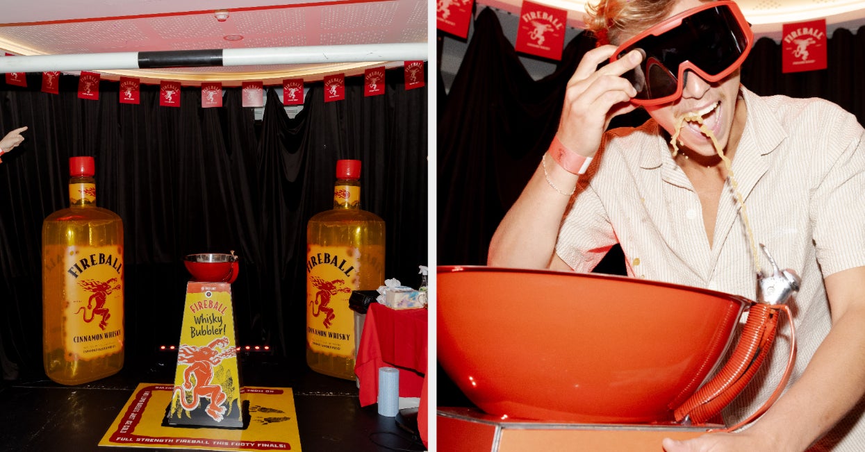 Get Your Fireball Fix, Straight From A Flowing Bubbler