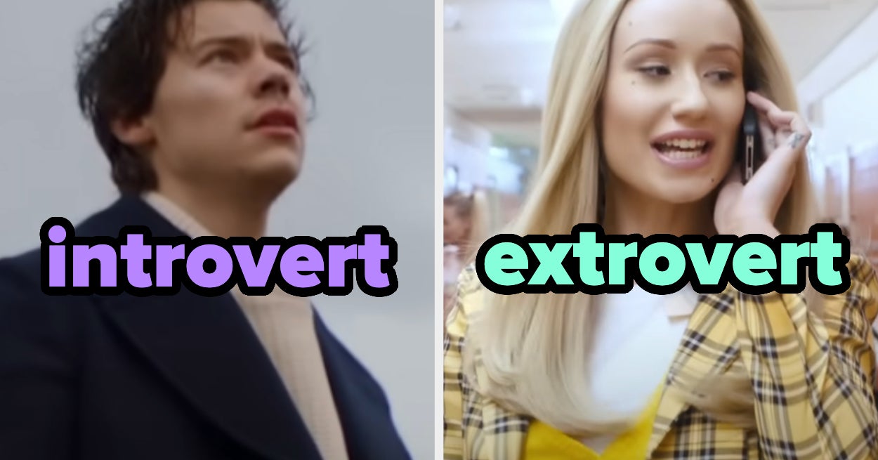 Pick 2010s Songs Guess If Introvert Extrovert Quiz