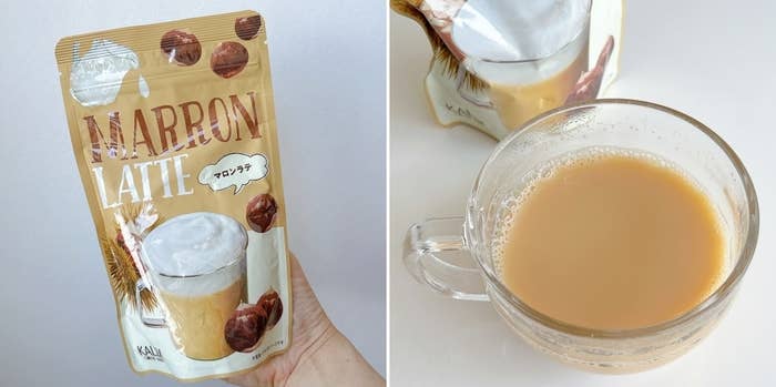 【カルディ】もうこれカフェの味じゃん…！スイーツみたいな「絶品ラテ」栗の香りたっぷりでハマっちゃった！《実食レビュー》