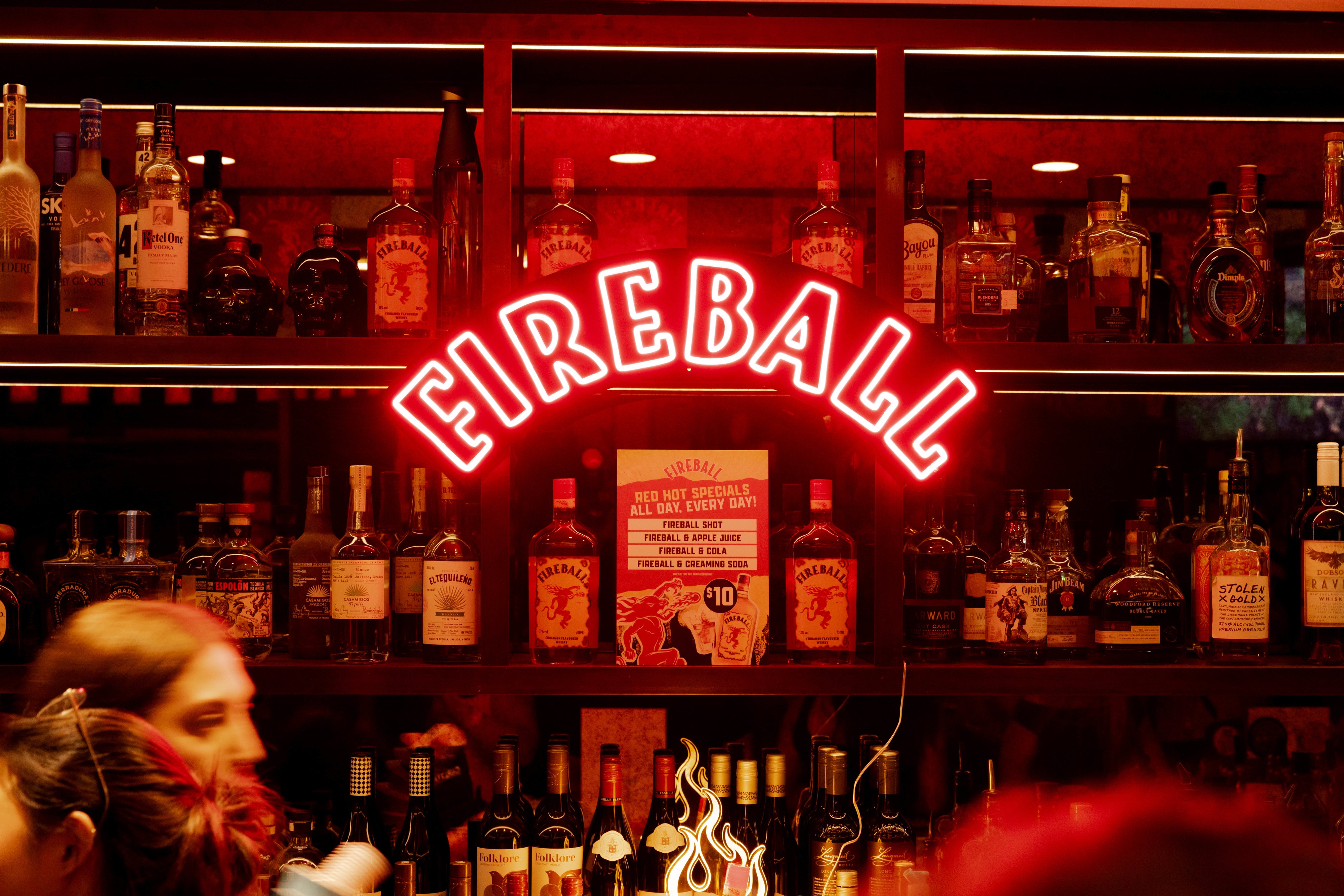 Get Your Fireball Fix, Straight From A Flowing Bubbler