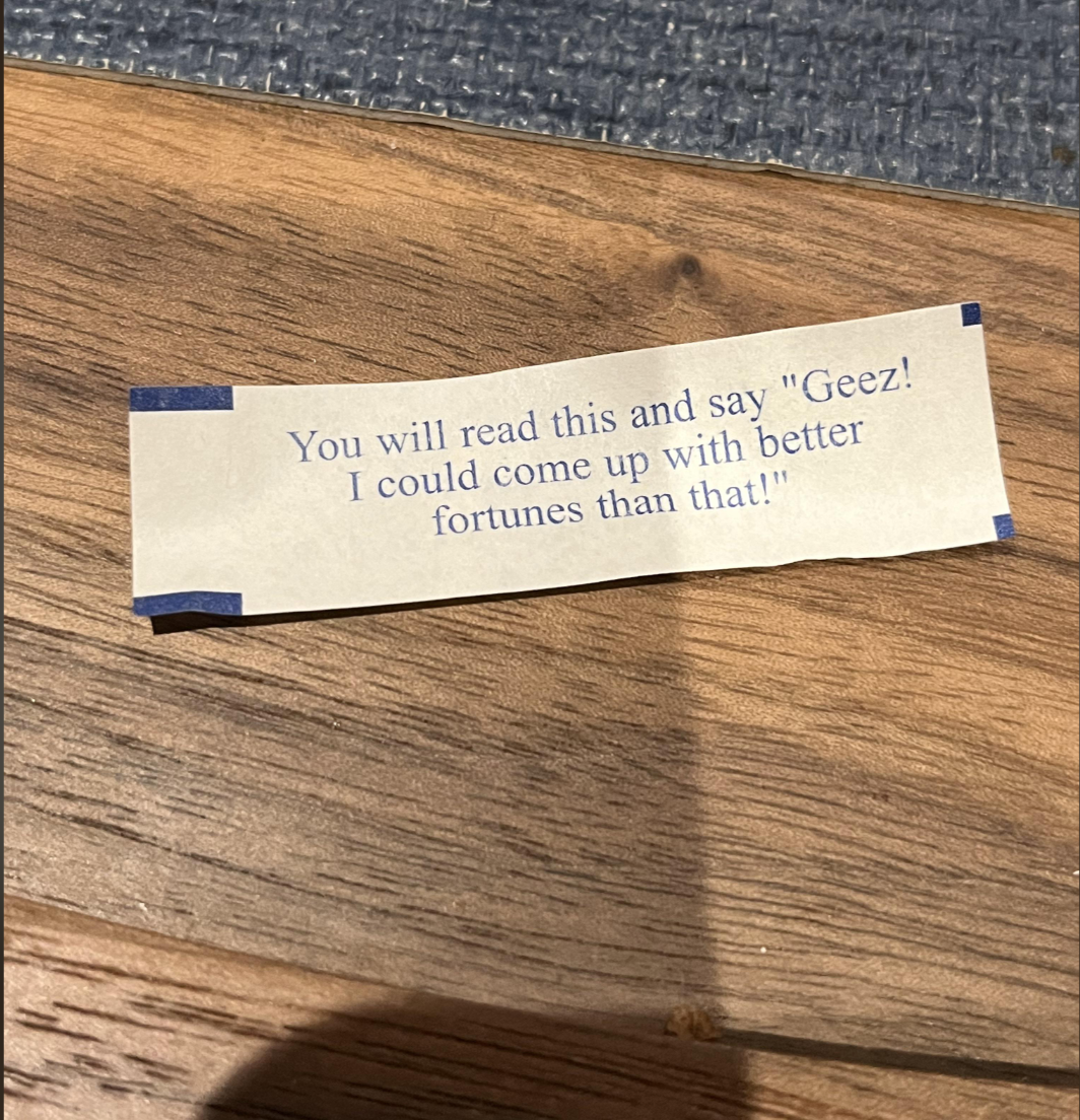 Fortune Cookie Sayings