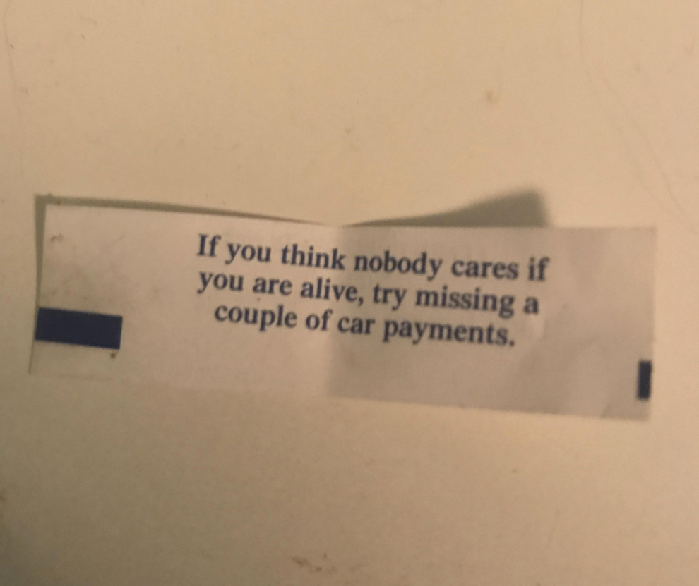 41 Hilarious Fortune Cookies That Are Doing Too Much