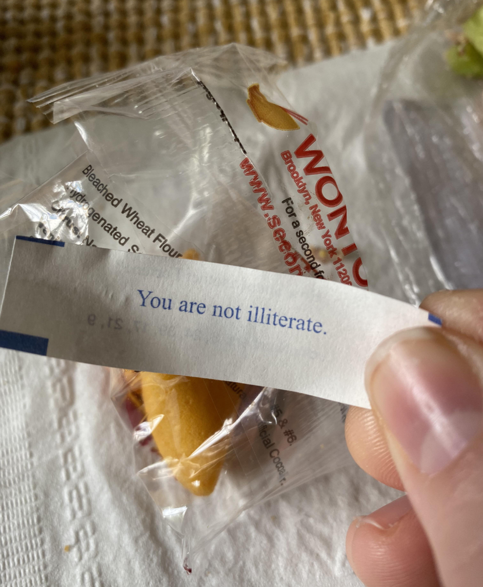 41 Hilarious Fortune Cookies That Are Doing Too Much