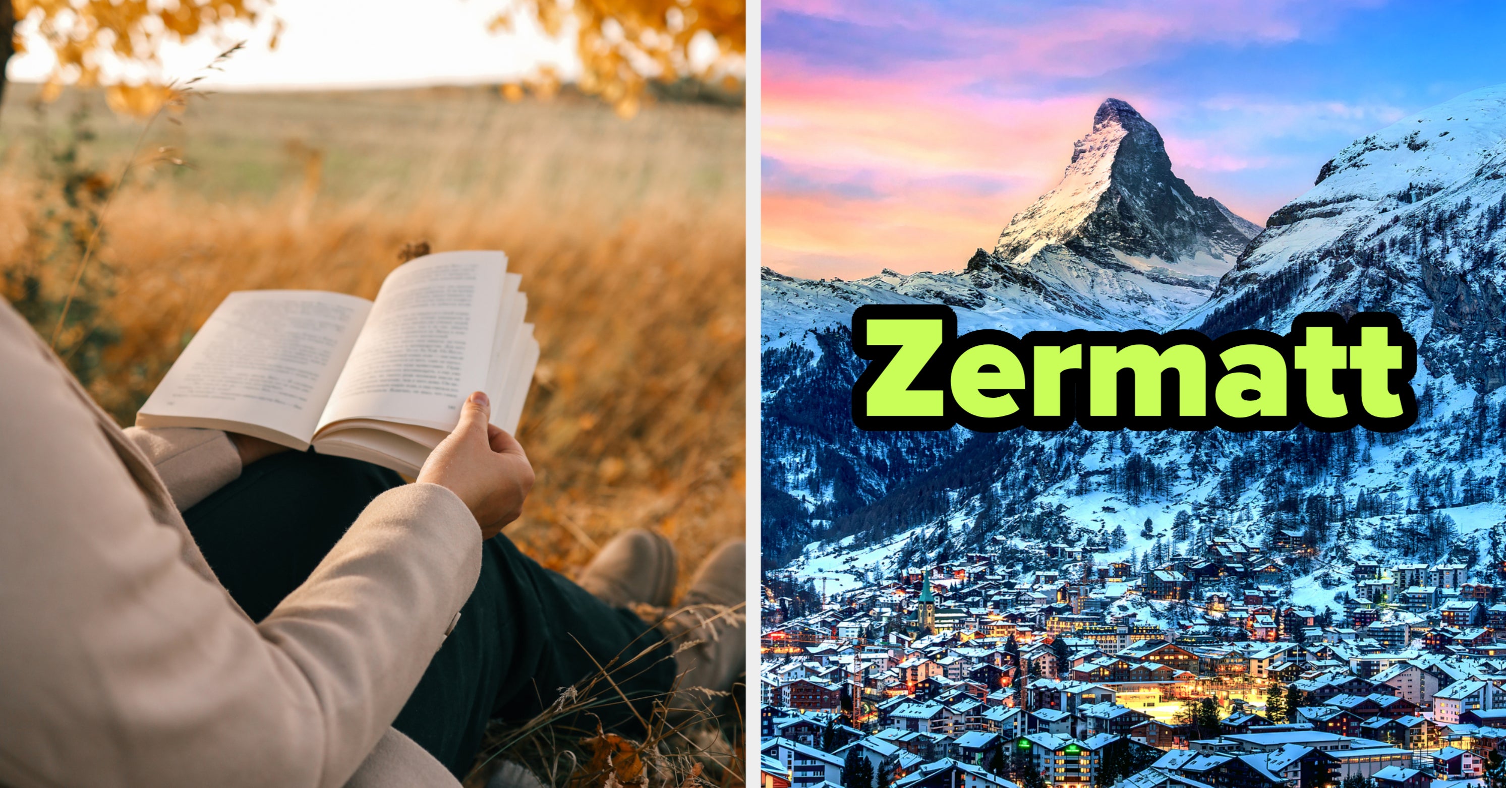 Fall Activities, Winter Destination Recs Quiz