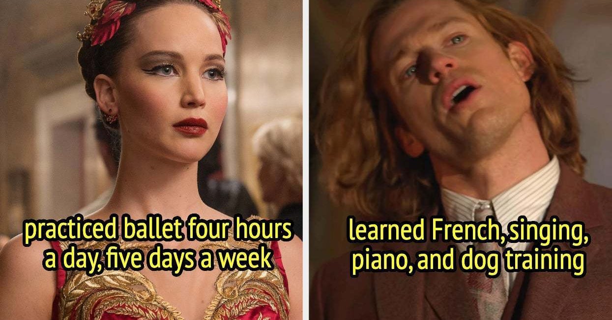 17 Impressive New Skills Actors Learned For Roles