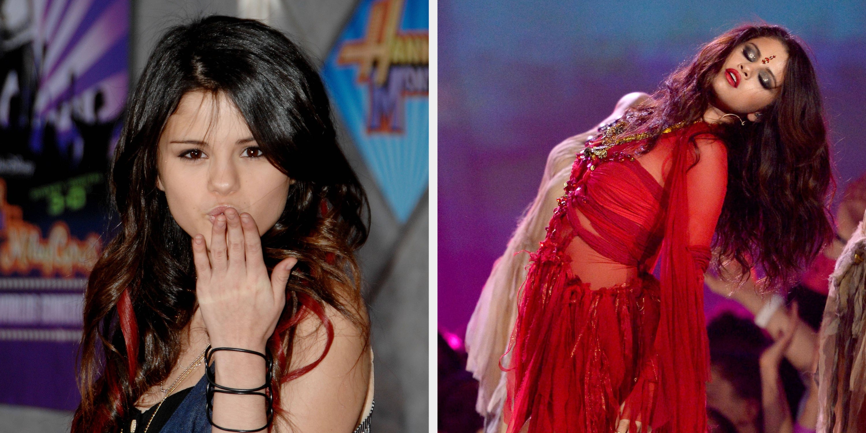 selena gomez evolution physique