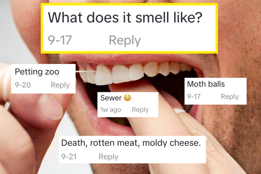 bad teeth smell