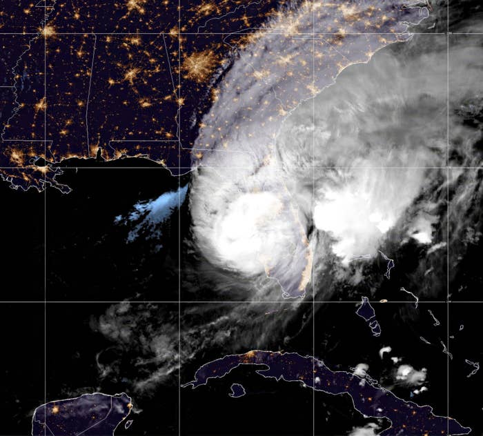 13 Absolutely Terrifying Pictures Of Hurricane Milton From Space That ...