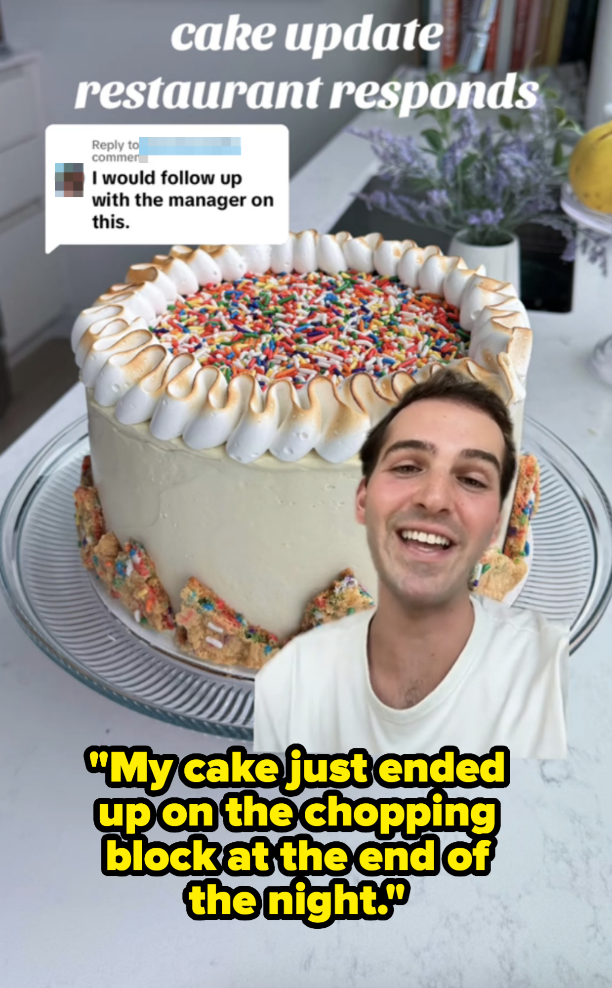 Viral TikToker Accuses NYC Restaurant Of Stealing Cake