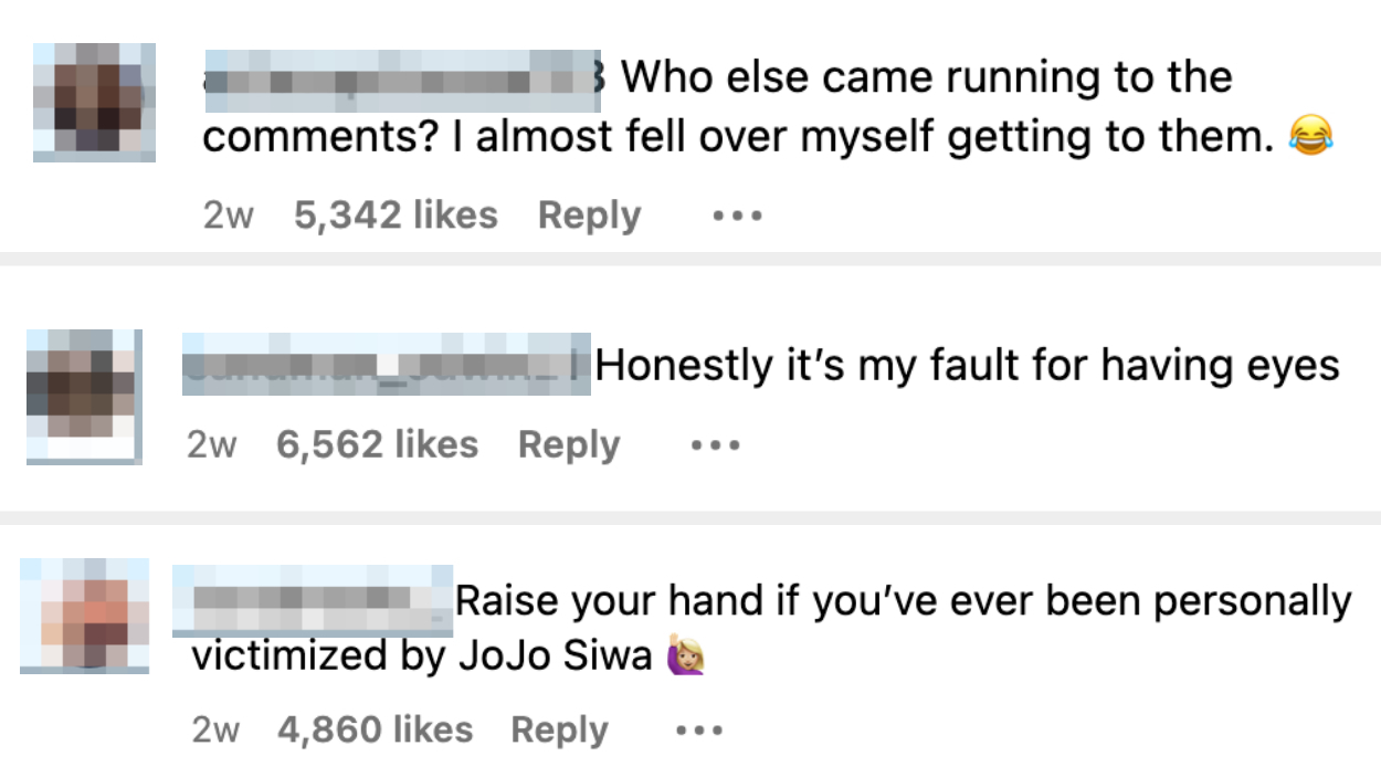 JoJo Siwa Compares Fake Bulge To Harry Styles Vogue Dress