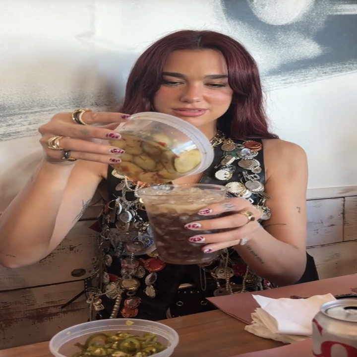I Tried Dua Lipa's Pickle And Jalapeño Diet Coke