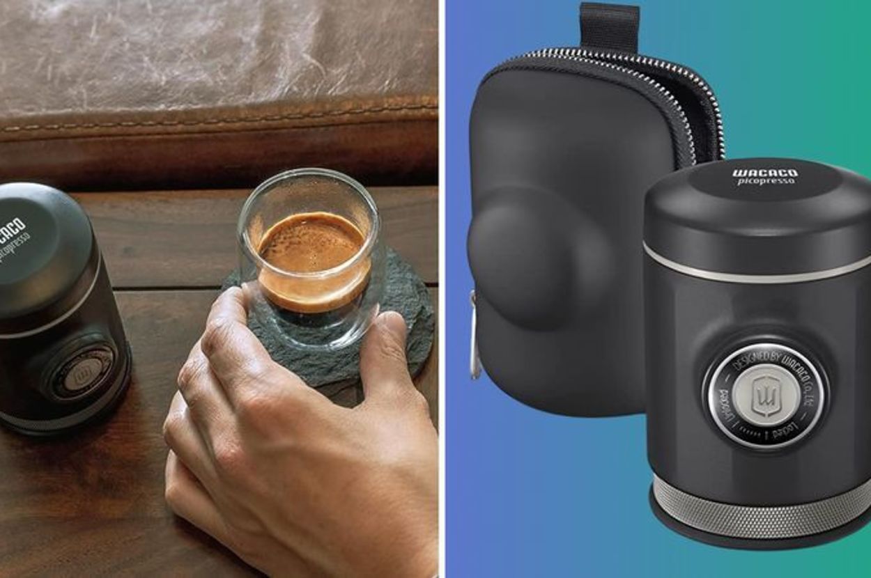 This Tiny Espresso Maker Fits In The Palm Of My Hand