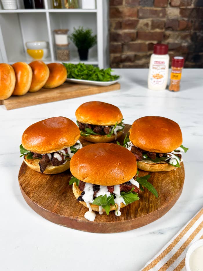 Garlic & Truffle Steak Sliders