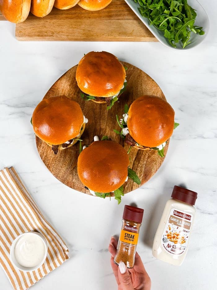 Garlic & Truffle Steak Sliders