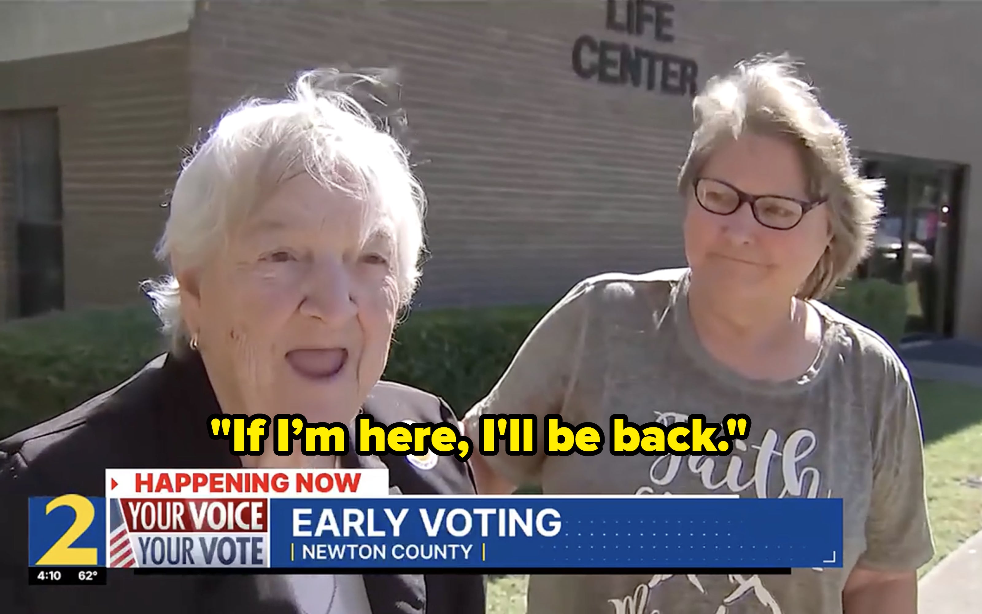81-Year-Old Woman's First-Time Vote Sparks Viral Convo