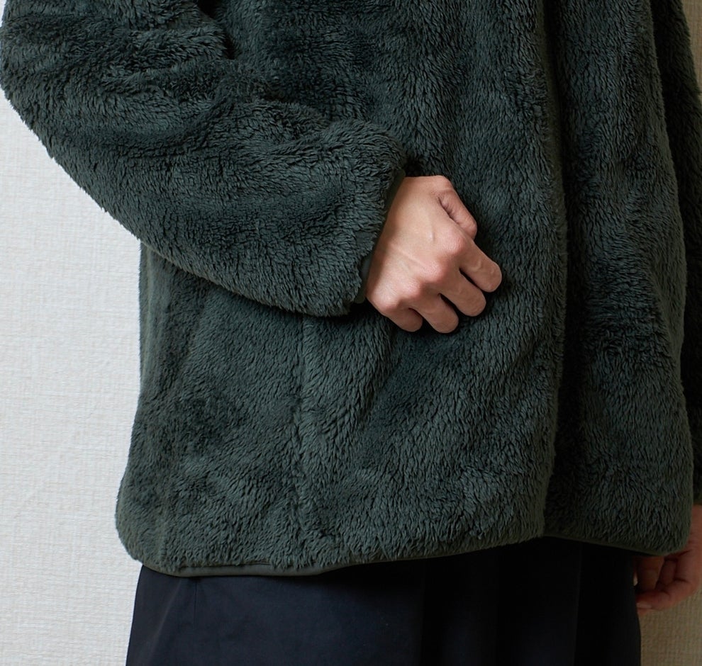 ユニクロの「2990円アウター」がフワモコで可愛い〜！しかも1枚羽織るだけでめっちゃ暖かいよ！《着用レビュー》【動画・画像】