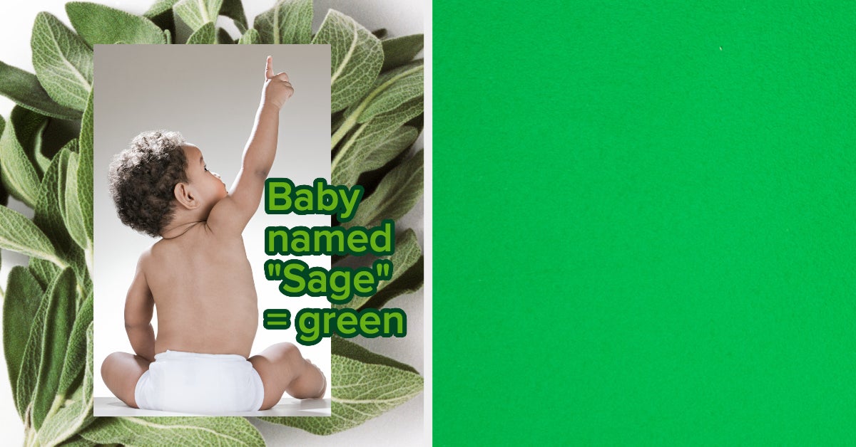 Guess Your Favorite Color by Baby Names You Choose