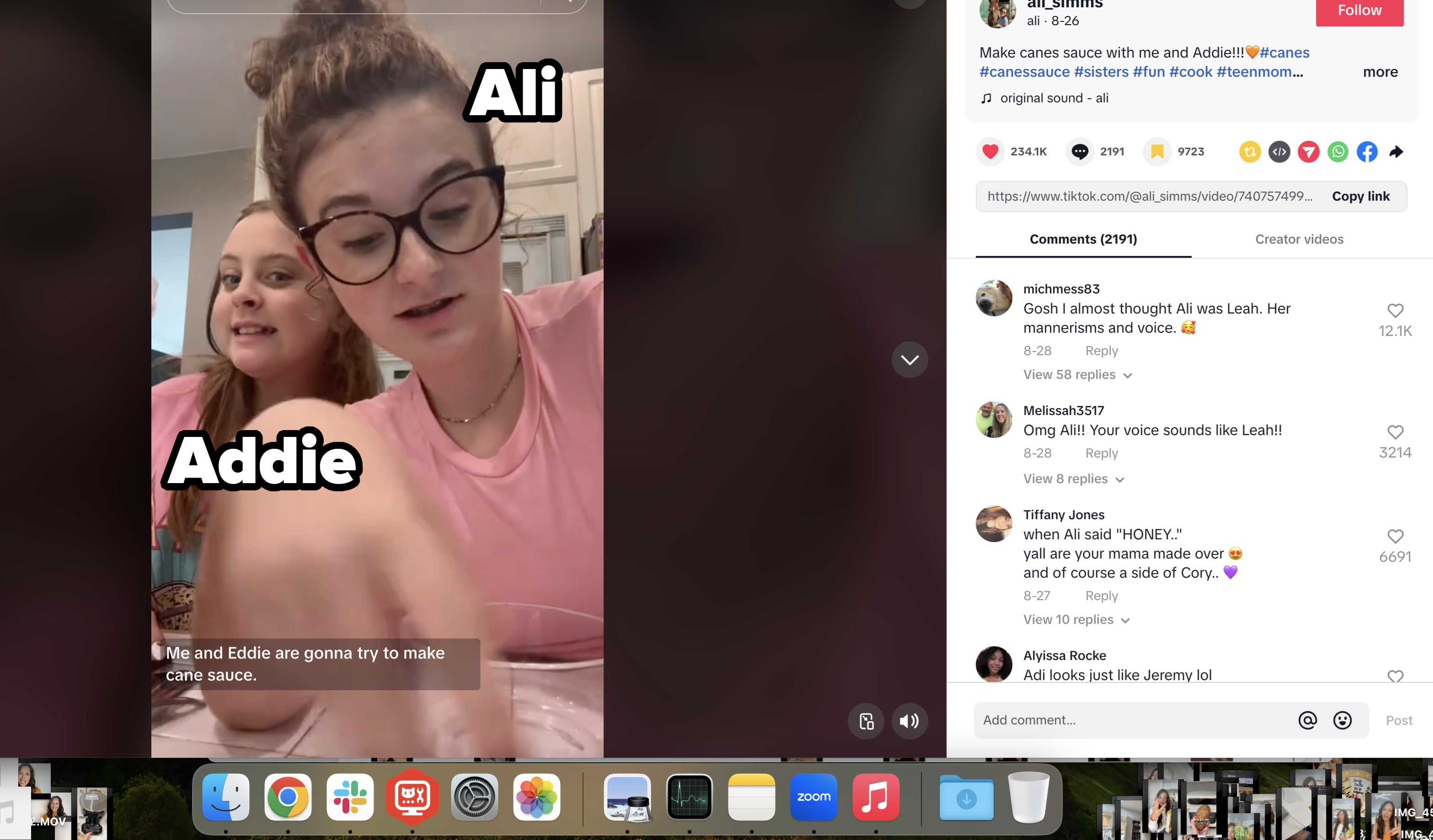 Teen Mom's Leah Messer Daughters' Viral Cooking TikTok