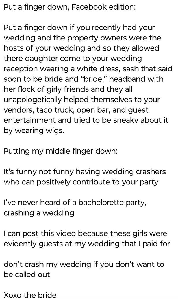 37 Terrible Wedding Guests