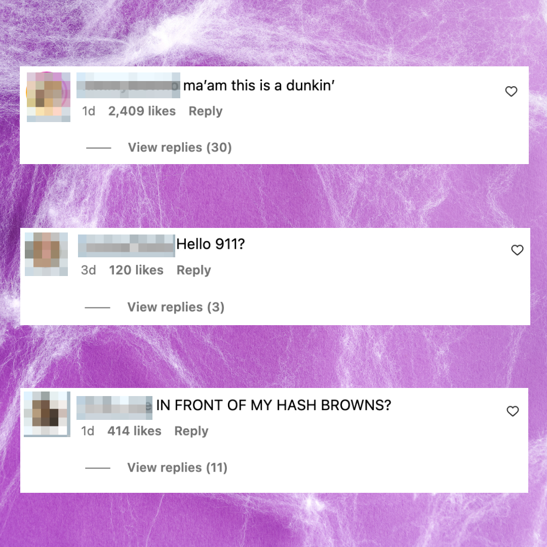 Dunkin's Latest Halloween Donut Ad Is Unhinged