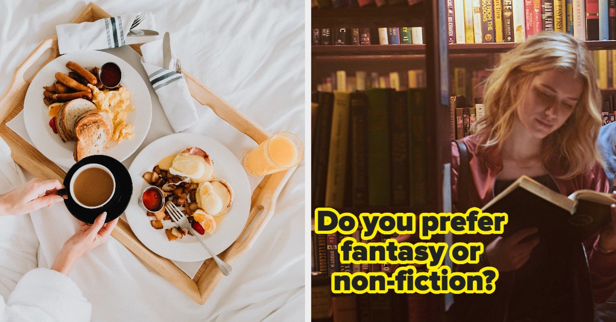 Find Your Library Section Based On Breakfast In Bed
