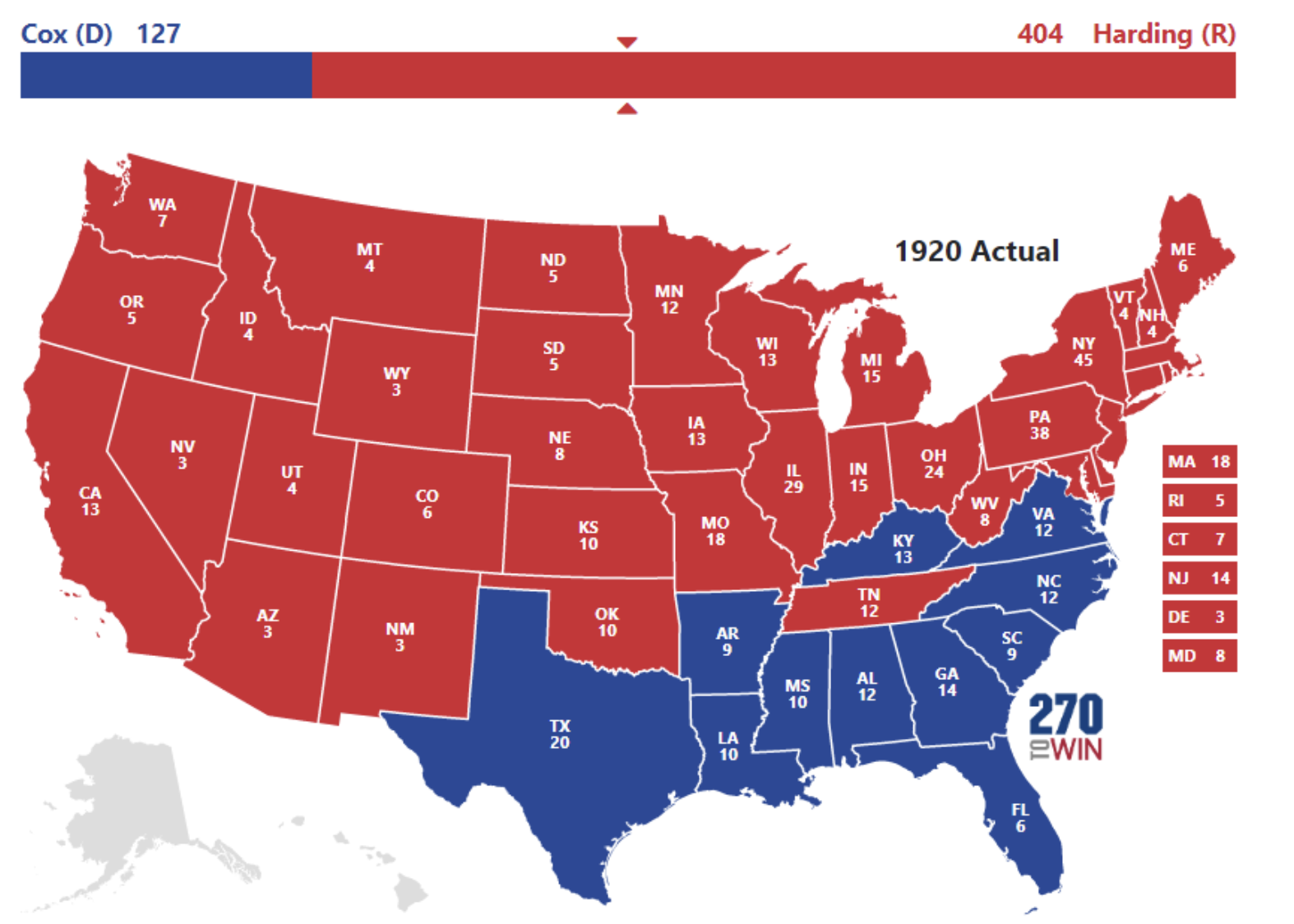 12 Historical US Election Maps That Seem Unreal In 2024