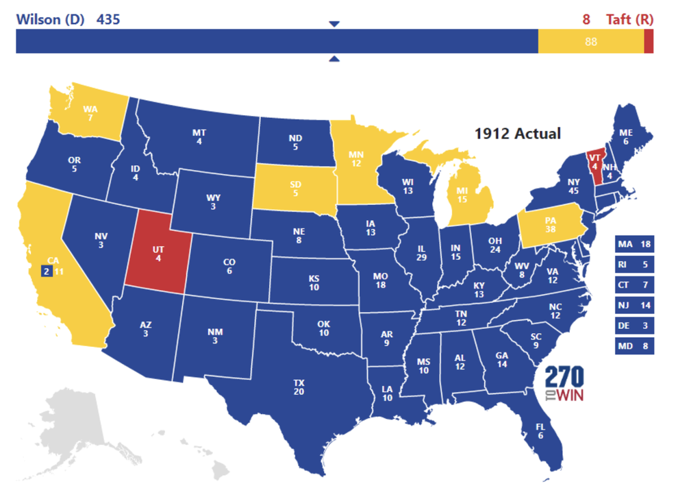 12 Historical US Election Maps That Seem Unreal In 2024
