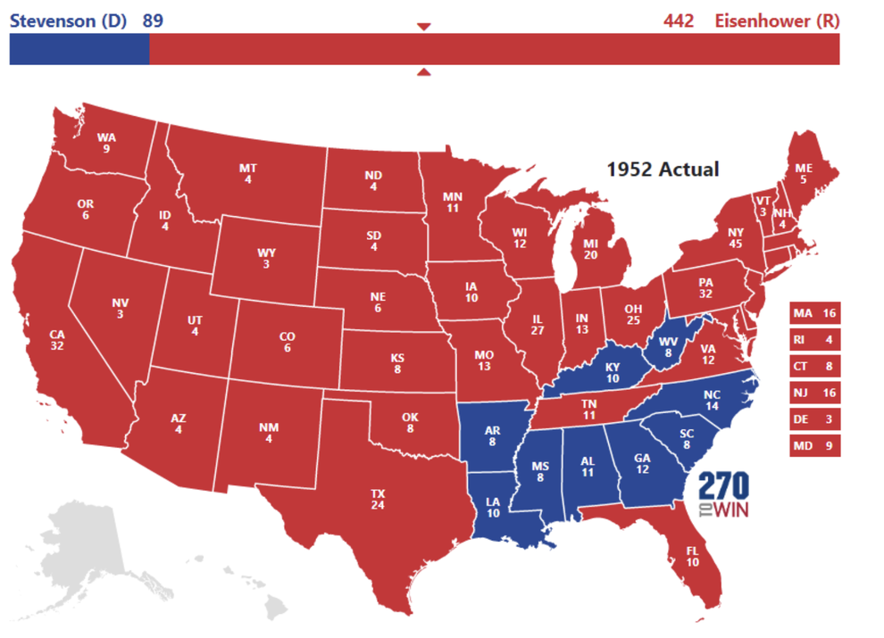 12 Historical US Election Maps That Seem Unreal In 2024