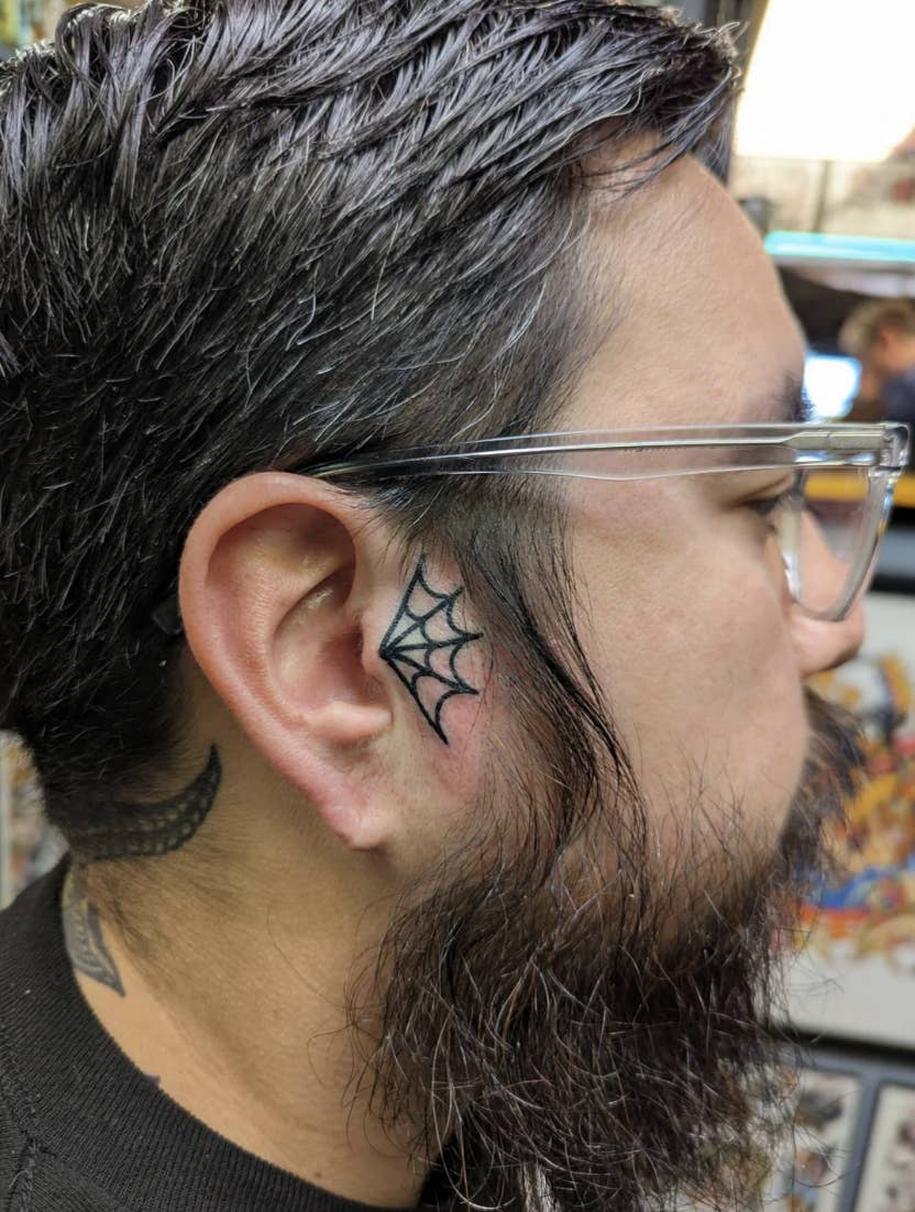 Subtle Face Tattoos