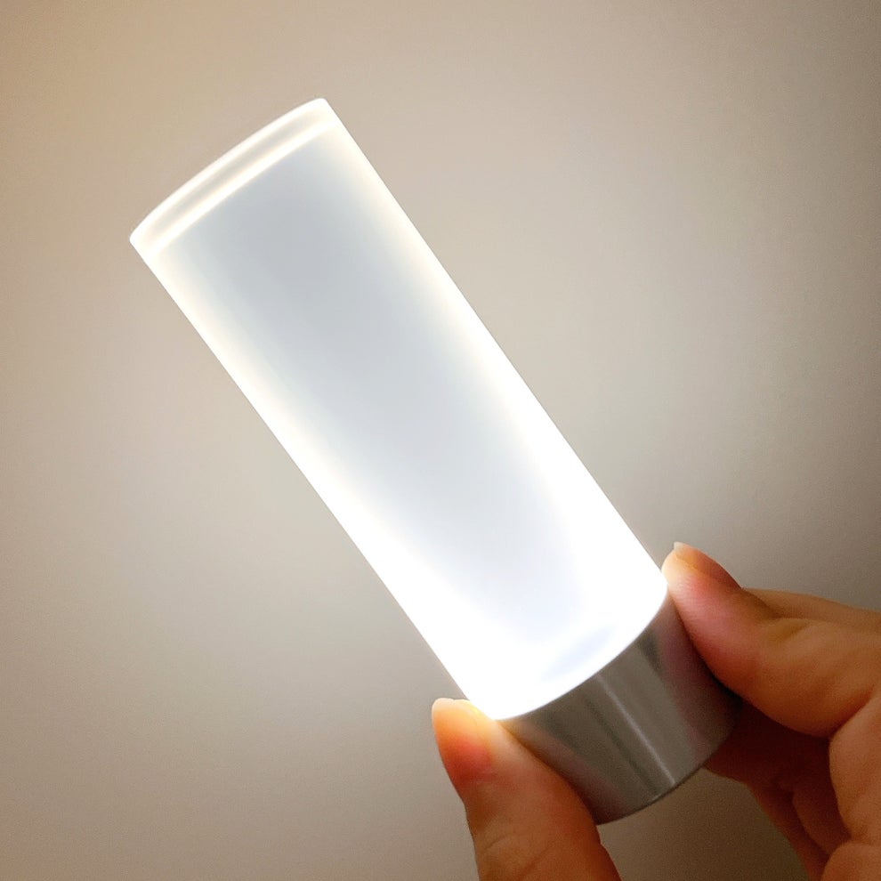 【3coins】「かわいくて一目惚れ」「もう1本買ってもいい」レビュー絶賛の『光るモバイルバッテリー』災害対策もできてうれしすぎる！《購入レビュー》【画像・動画】