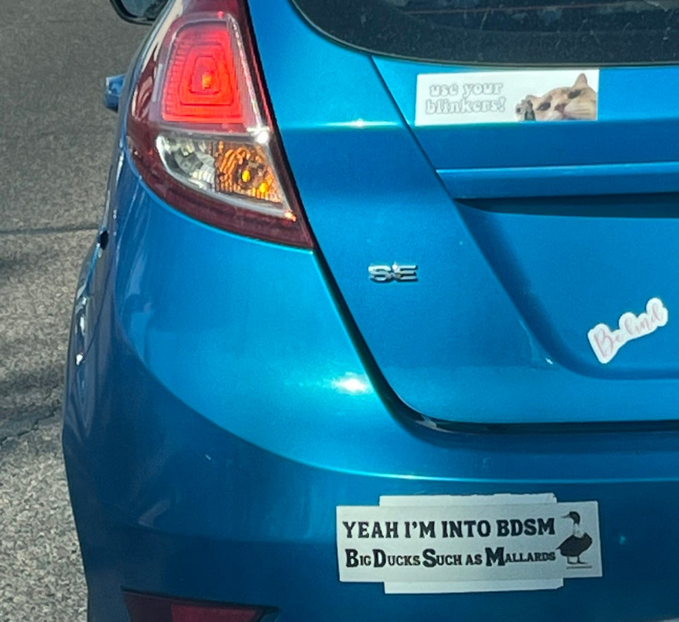 35 Extremely Dumb Bumper Stickers That Make Me Laugh Uncontrollably ...
