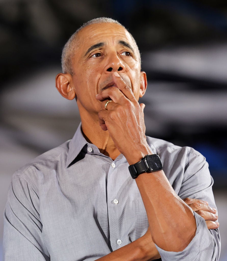 Obama Talks Women Touching Him Inappropriately As Pres