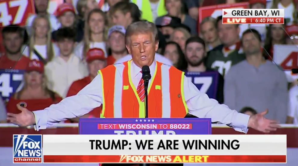 Donald Trump Dressing Up Like A Garbage Man Is Going Viral