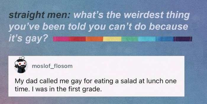 Straight Men Share 'That's Gay' Stereotypes