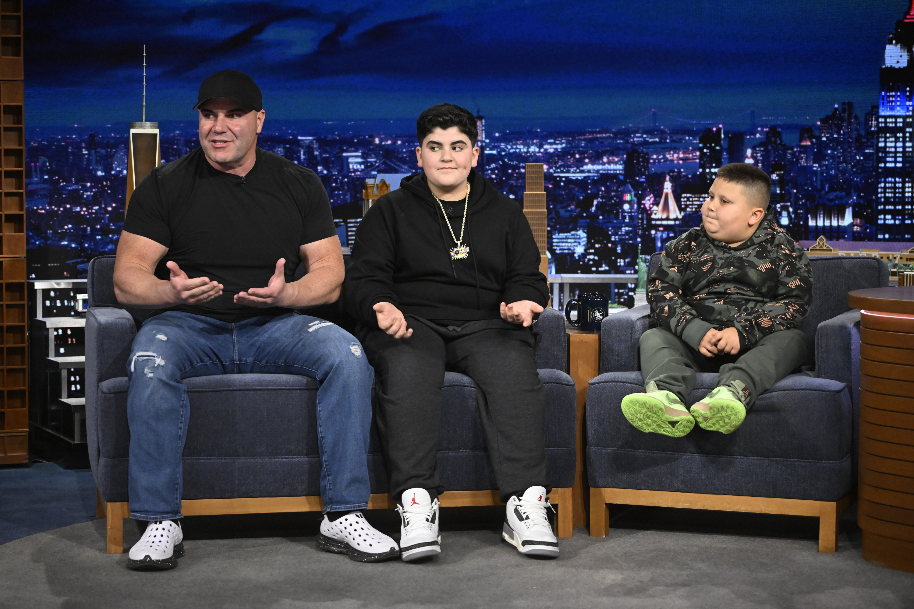 Jimmy Fallon Awkward Interview With "Costco Guys"