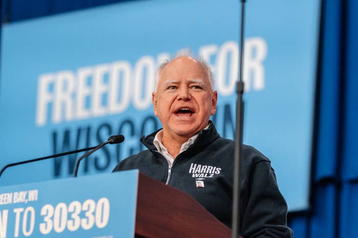 Multiple Democratic Governors Dressed Up As Tim Walz For Halloween