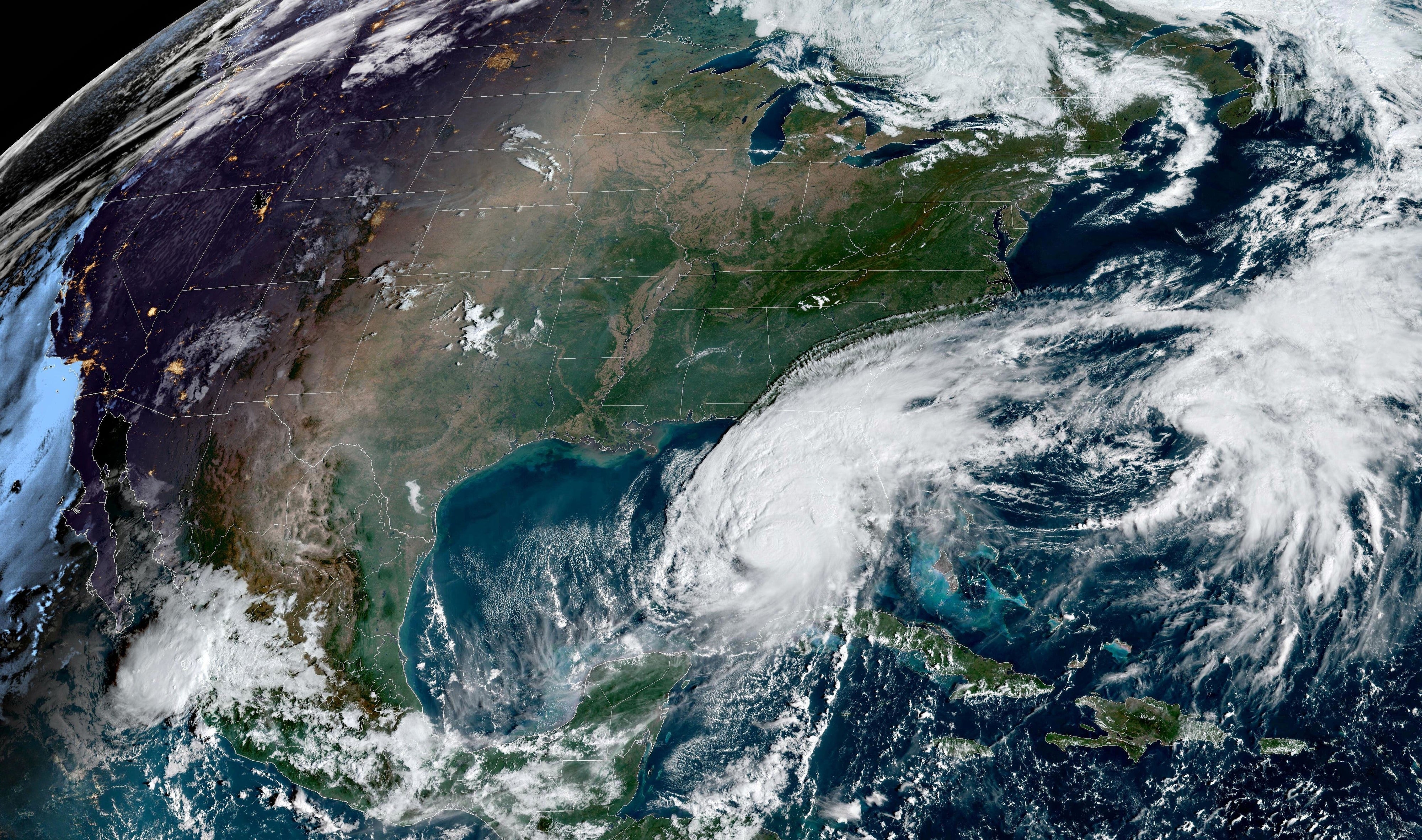 13 Absolutely Terrifying Pictures Of Hurricane Milton From Space That ...