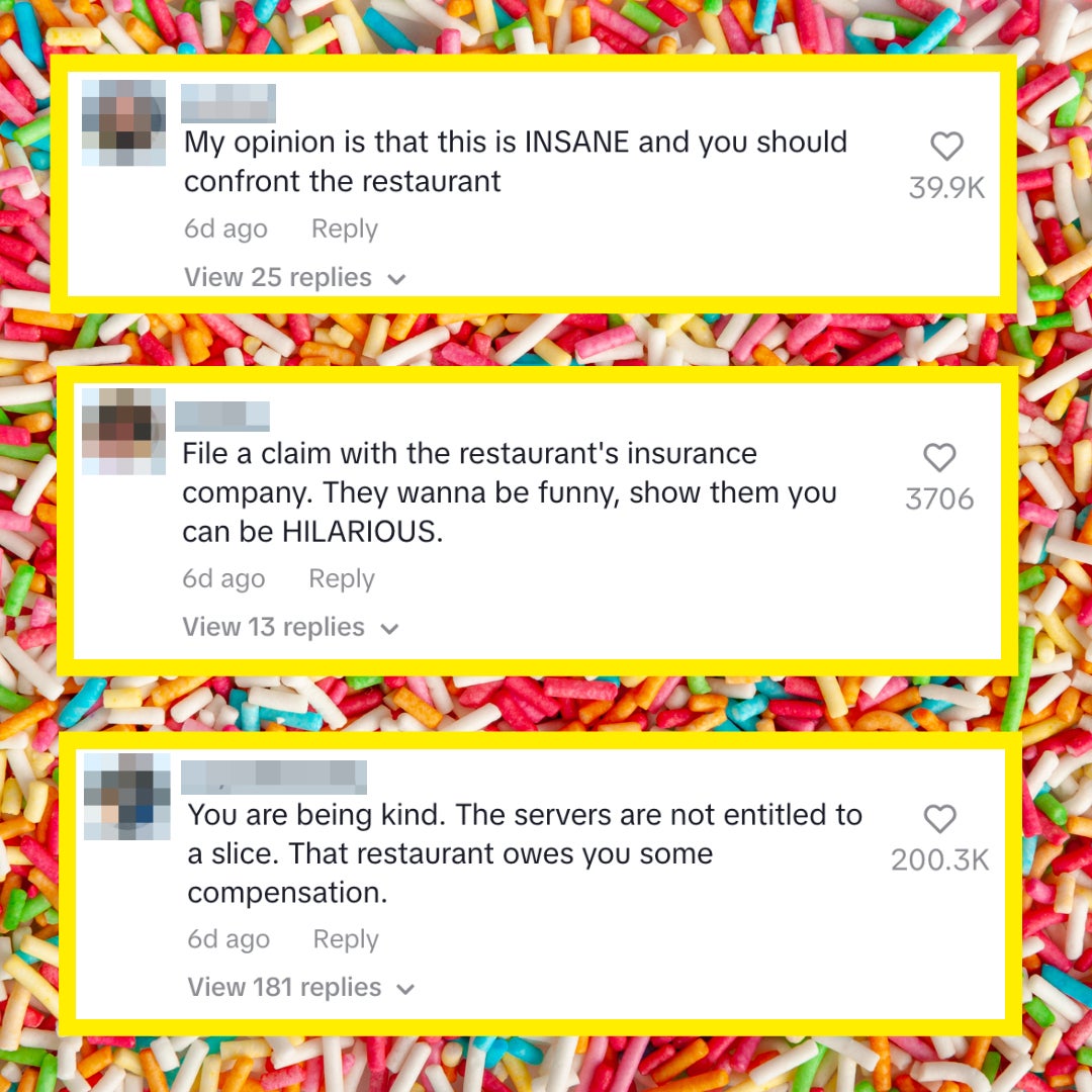 Viral TikToker Accuses NYC Restaurant Of Stealing Cake