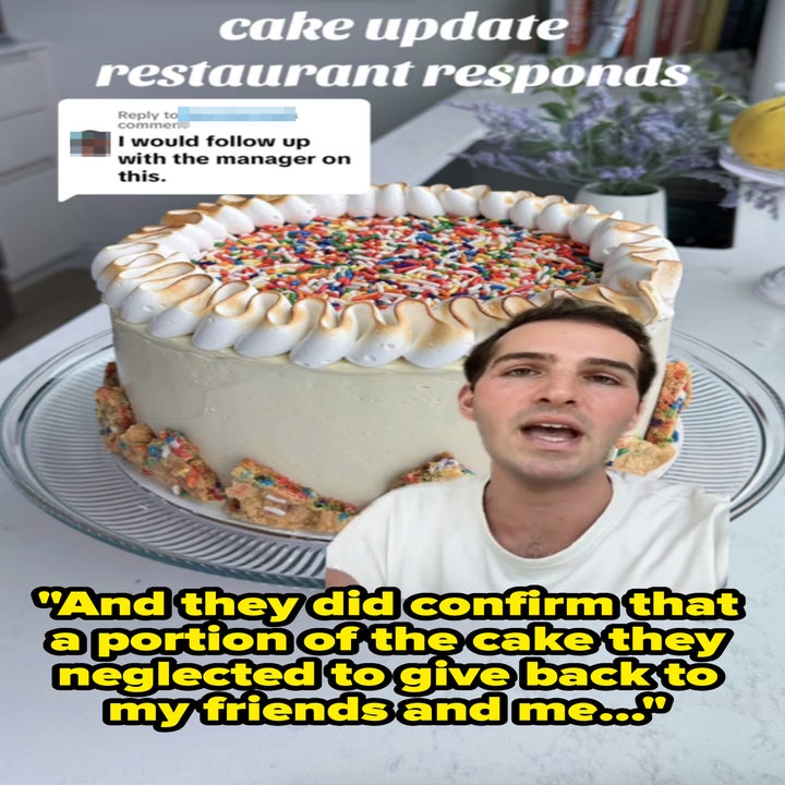 Viral TikToker Accuses NYC Restaurant Of Stealing Cake