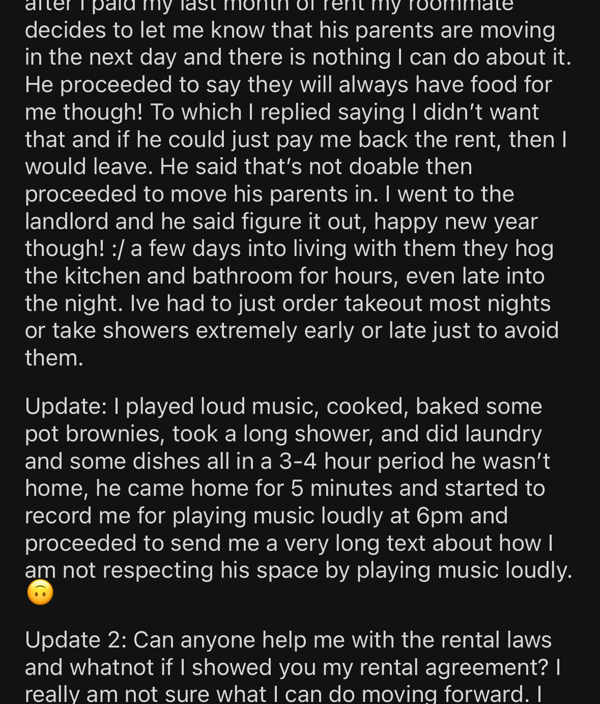 43 Terrible, Terrible Roommates