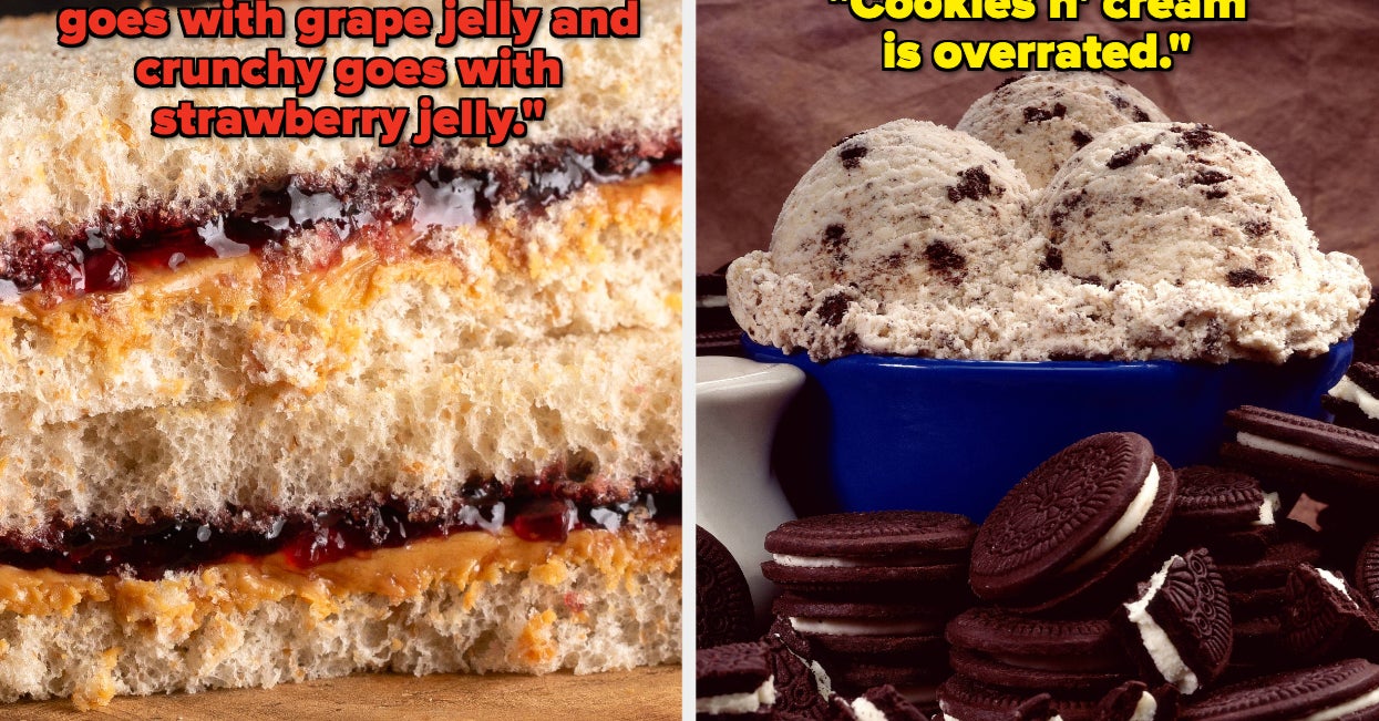 People Share Low-Stakes Controversial Food Opinions