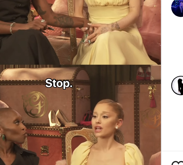 Ariana Grande, Cynthia Erivo On Wicked Crying Criticism