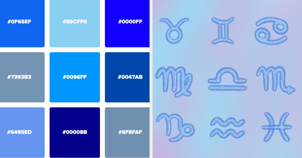What color is the zodiac sign aquarius 60 photos - Astrologytoyou.com