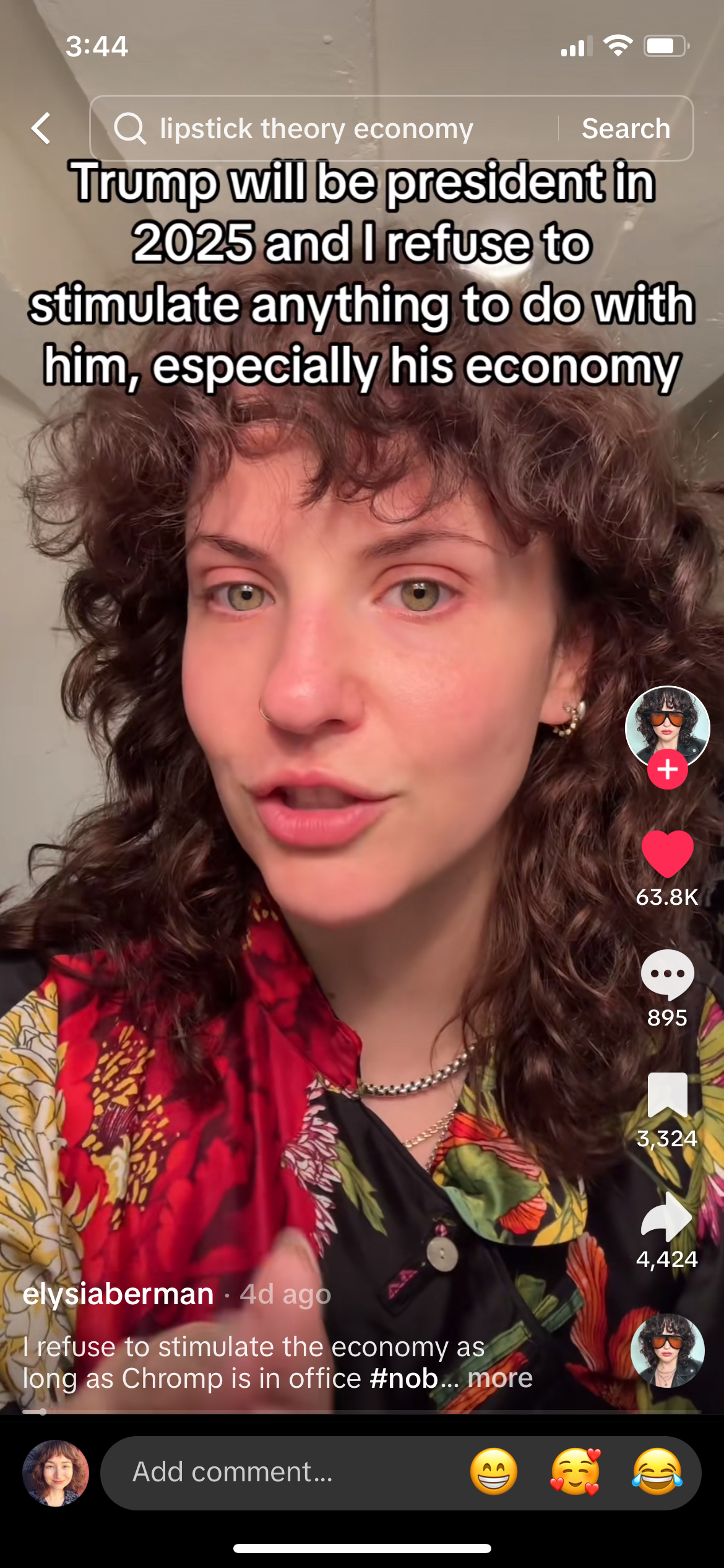 This Woman Says She's Going To Opt Out Of Trump's Economy