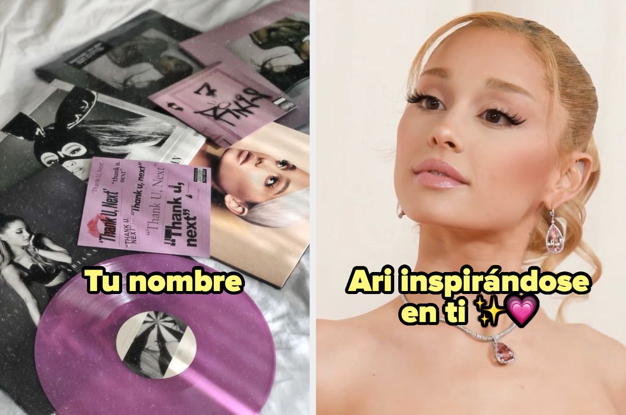 Dime tu nombre y Ariana Grande escribirá una canción 100% basada en ti