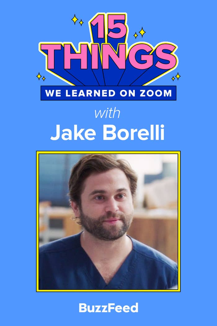 Grey's Anatomy Jake Borelli Final Episode Interview